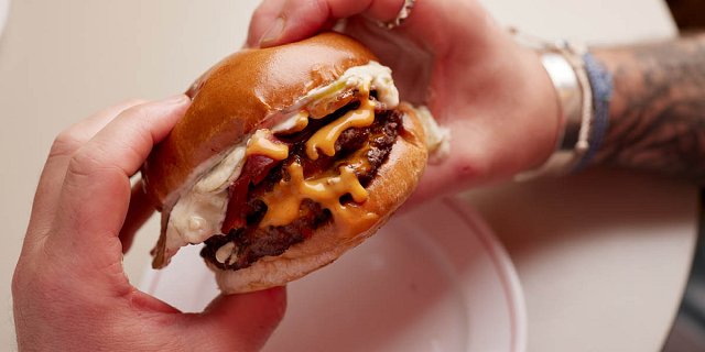 Who's competing in today's National Burger Awards?