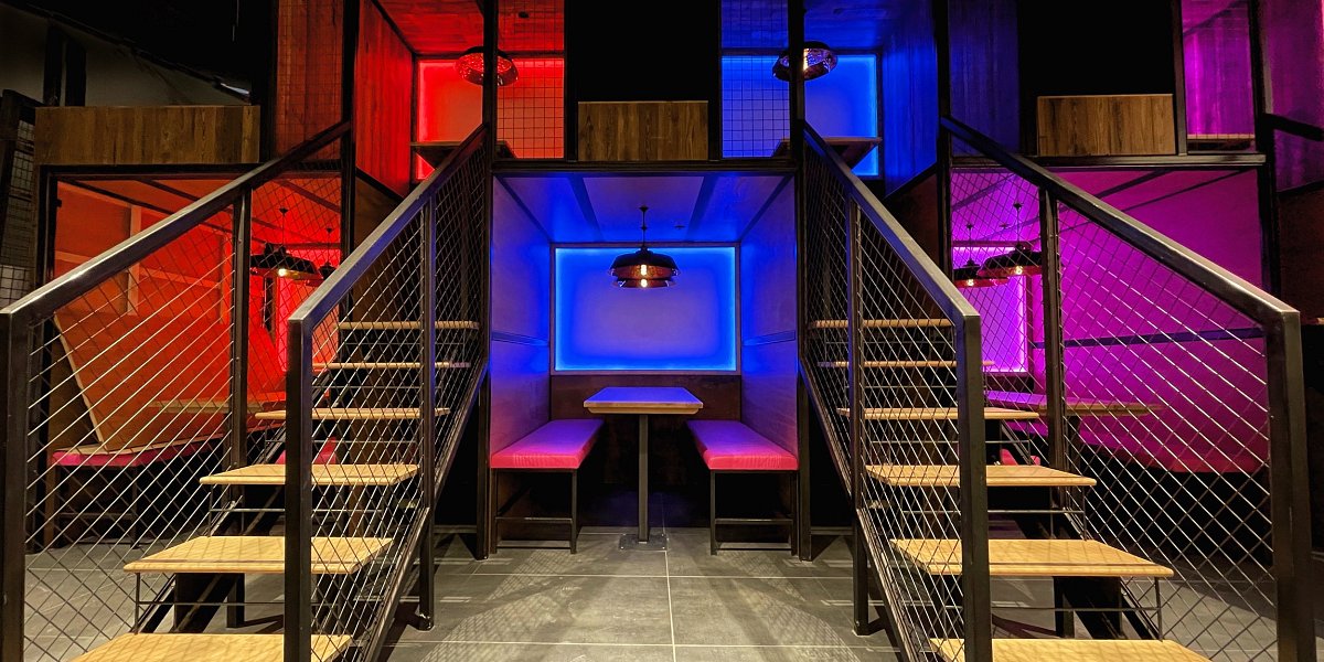 Thai Express Kitchen's 'double decker' seating revealed